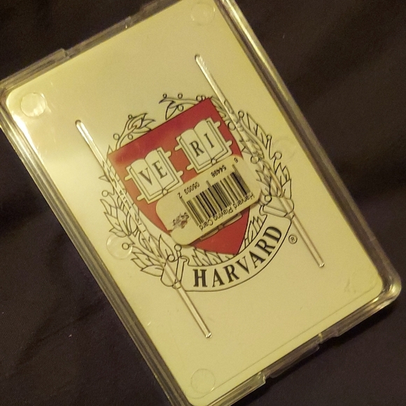 Vintage | Games | Harvard Playing Cards Red And White | Poshmark